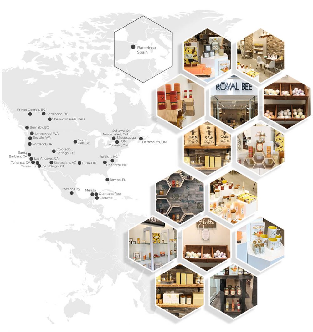 Locations • Royal Bee